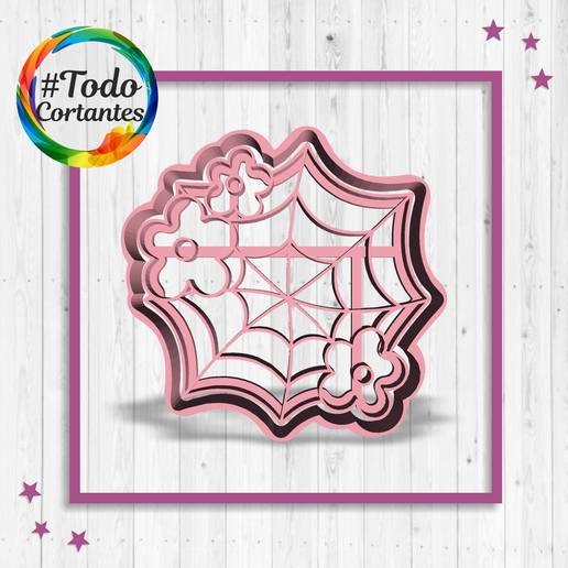 🕷️ Spider web cutter・ STL File for 3D printing・Cults