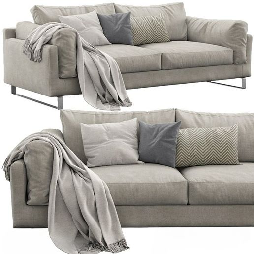 3D file Artistic 3D Printed Sofa Model 🎨 ・3D printing design to ...