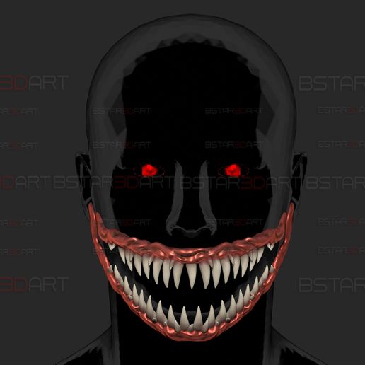 👹 Monster Teeth - Jaw Moveable - Venom - Mileena -shark mouth ...