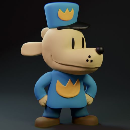 🐕 Dog Man Mini・Archivo STL para Impresión 3D・Cults