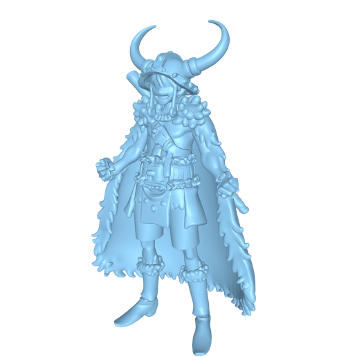 🏴‍☠️ Luffy Elbaf Style・ 3D File for 3D printing・Cults