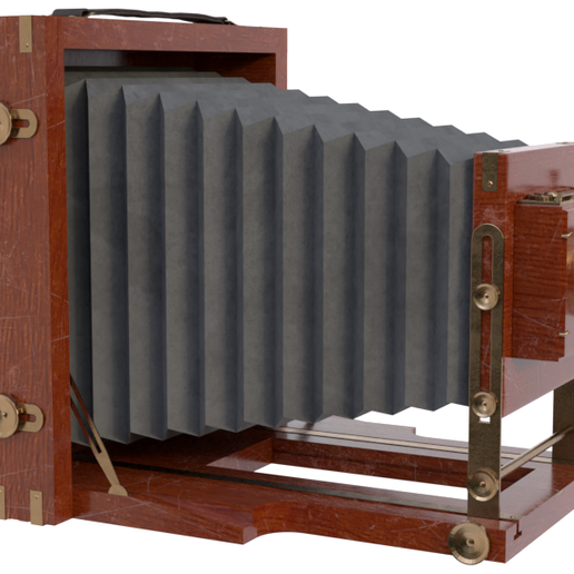 📷 Victorian Camera・ 3D File for 3D printing・Cults