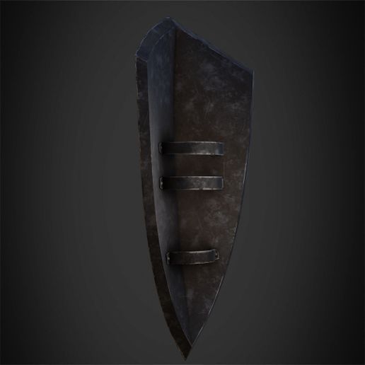 🛡️ Dark Souls Black Knight Shield for Cosplay・ STL File for 3D printing ...