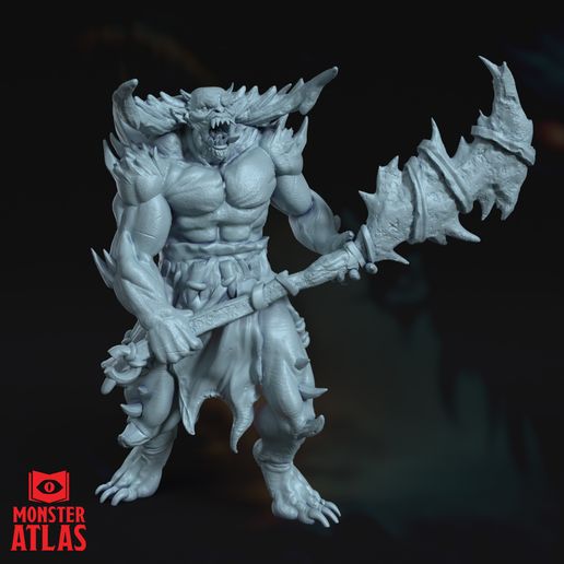 👹 Tanarukk・ 3D File for 3D printing・Cults