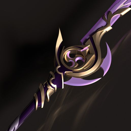 3D file Genshin Impact - Engulfing Lightning [ 3d file .stl ] 🌩️ ・3D ...