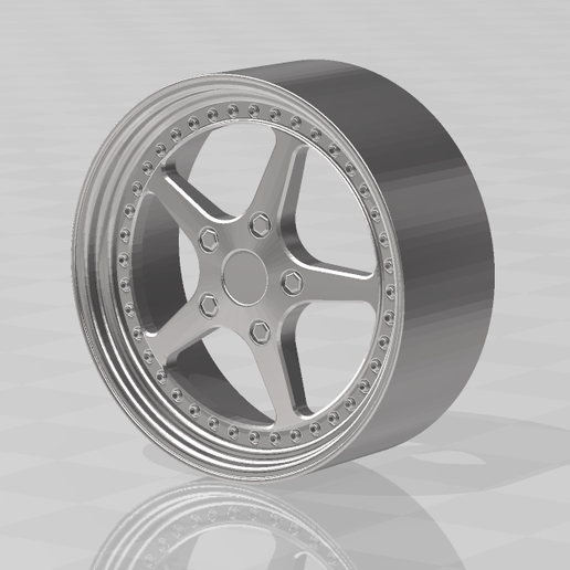 STL file OZ Mito Wheels for scale model 1/18 1/24 🚗 ・3D printing model ...