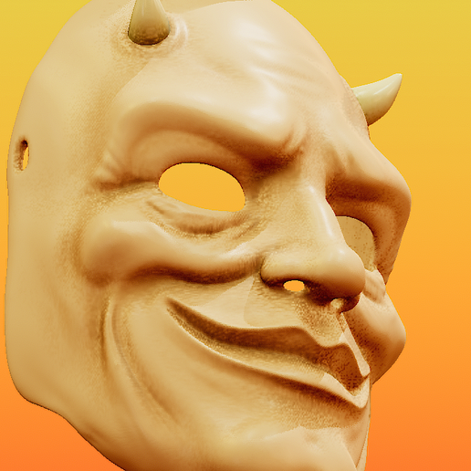 😈 Handsome Jack Devil Mask・ STL File for 3D printing・Cults