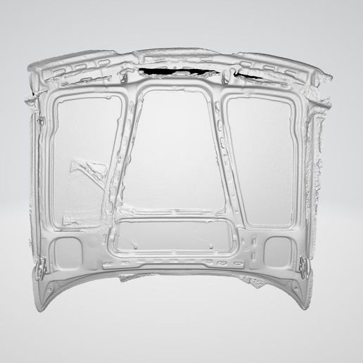 🩻 BMW E34 Hood 3d scan・ STL File for ・Cults