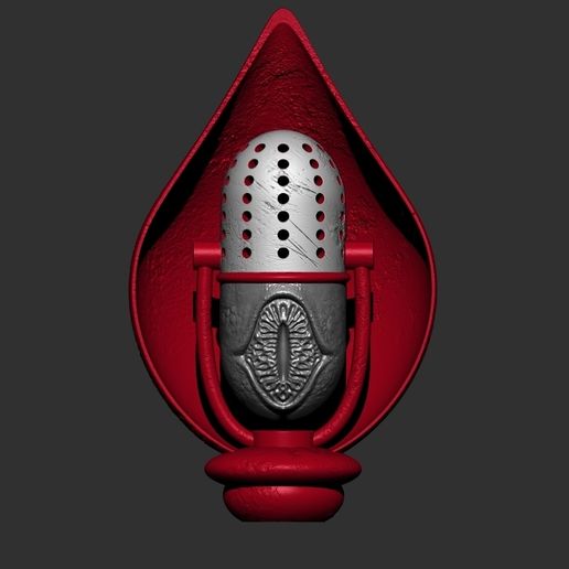 🎤 Alastor's Microphone - "Hazbin Hotel" Cosplay・ STL File for 3D ...