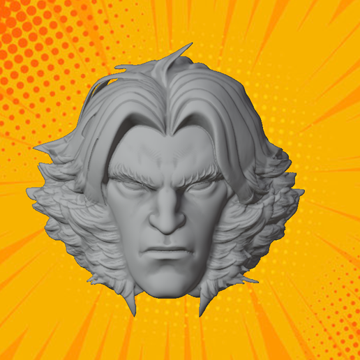 🦸‍♂️ Marvel Rivals Wolverine Headsculpt・ STL File for 3D printing・Cults
