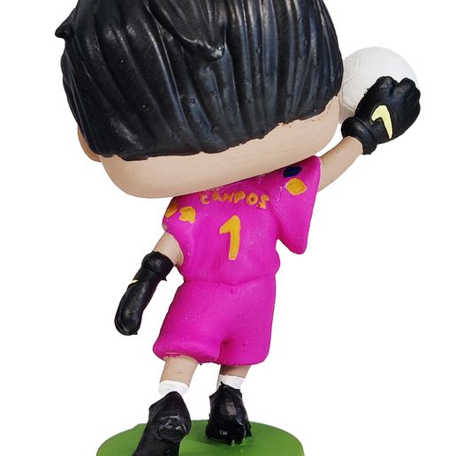 Archivo STL Funko Jorge Campos Portero ⚽ ・Modelo para descargar e ...