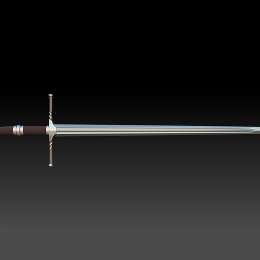 🗡️ Witcher Sword pack Steel and silver 3D print model・ 3D File for 3D ...