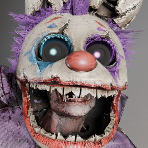 🤡 Clown Springtrap - Dead by daylight - Printable・ STL File for 3D ...
