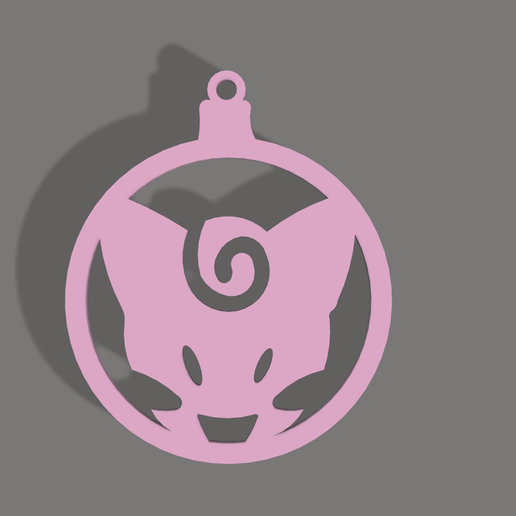 Archivo STL Clefairy Christmas Ornament || Clefairy Esfera de Navidad 🎄 ...