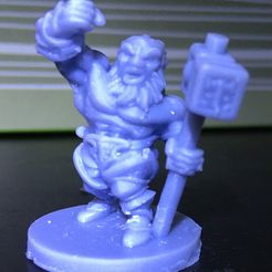 3D printable Epic Dwarf Miniature・Cults