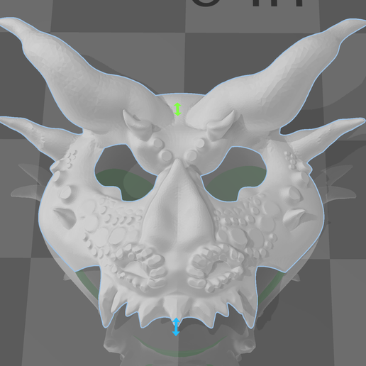 👹 monster mask・Free 3D File for ・Cults
