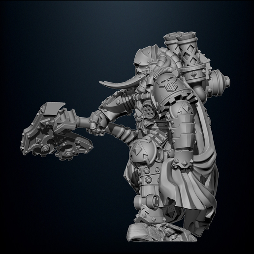 🎲 Steel fighters knights commander・ 3D File for ・Cults