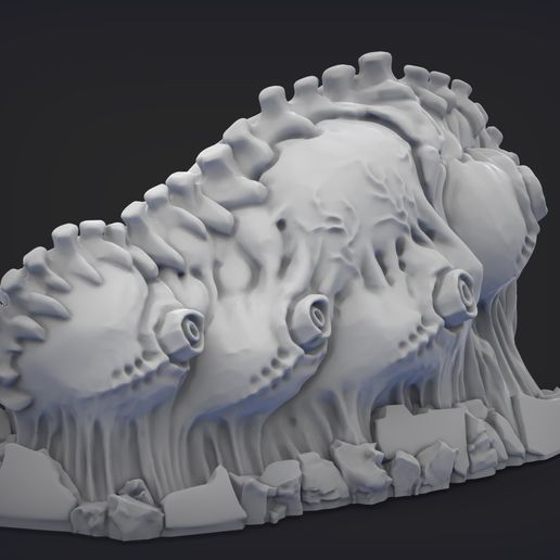 ♟ TYRANID TERRAIN KT・Free 3D File for 3D printing・Cults