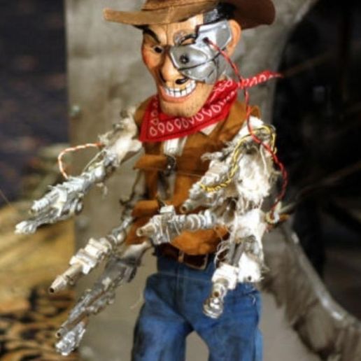 Free STL file Puppet Master Cyber Six Shooter 👾 ・Model to download and ...