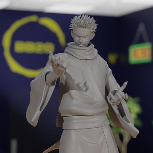 🎲 RYOMEN SUKUNA 3D STL JUJUTSU KAISEN・ STL File for 3D printing・Cults