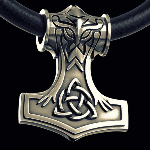 🔨 Mjolnir 3D print model・ STL File for 3D printing・Cults