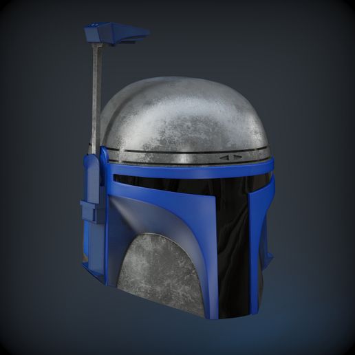 🪖 JANGO FETT HELMET 1to1 SCALE・ STL File for 3D printing・Cults