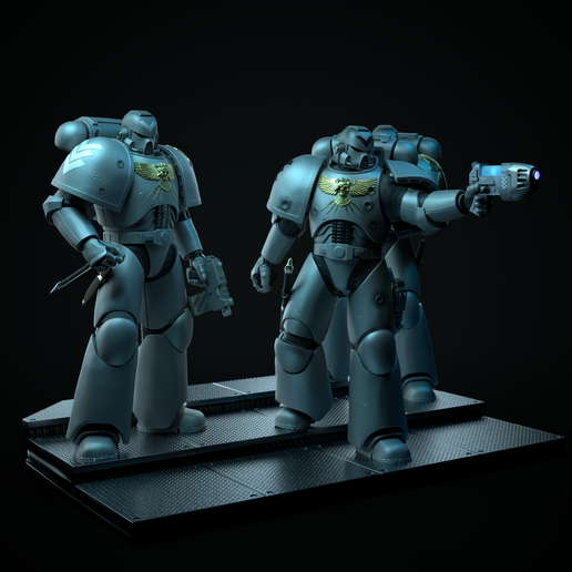 👾 Astartes Retributor squad (Mini version)・Free STL File for 3D ...