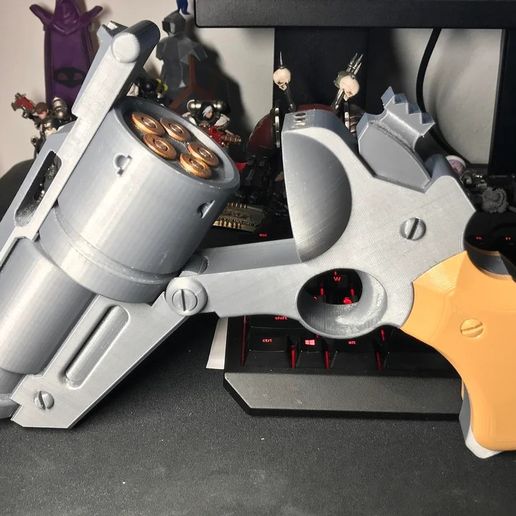 🔫 darktide revolver・ STL File for 3D printing・Cults