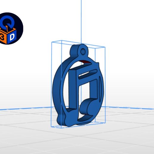 🔑 Musical Note・Free STL File for 3D printing・Cults