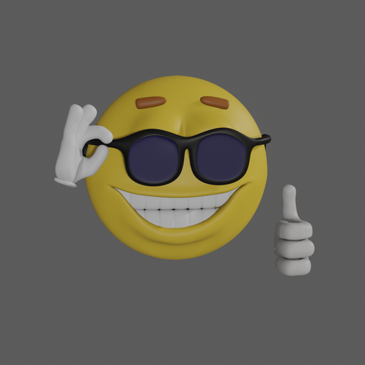 Emoji Shitpost 👌😎😁👍・ STL File for ・Cults
