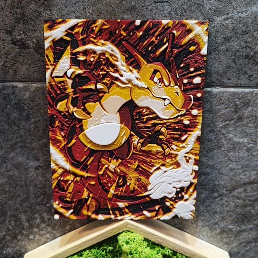 STL file Charizard Flame 🔥 (3MF)・3D printer design to download・Cults