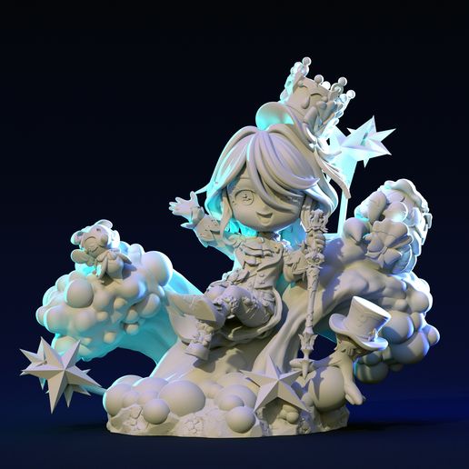 👾 Furina・ 3D File for 3D printing・Cults