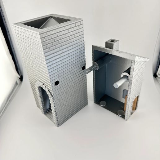 🎲 Arcane DnD Dice Tower Castle – STL Files with Dice Tray & Magnetic ...