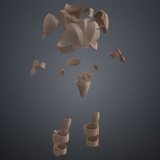 🎬 Feyd-Rautha Harkonnen armor from Dune・ 3D File for 3D printing・Cults