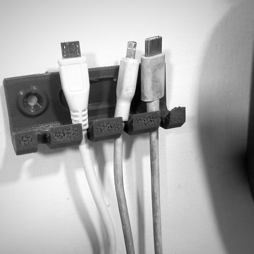 💾 USB CABLE ORGANIZER・Free 3D File for ・Cults