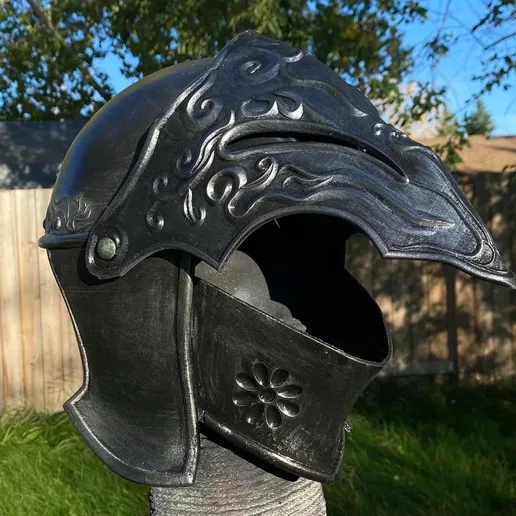 🪖 Yuria of Londor Helmet from Dark Souls 3・3D Print with the Kobra Max ...