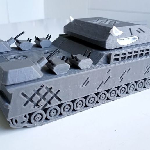🪖 The famous cartoon Ratte tank・Free 3D File for ・Cults