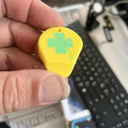 🔑 Scraper key ring for games・ 3MF File for 3D printing・Cults