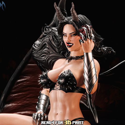 ⚰️ Hellwitch - Coffin Comics - Collectible Legendary 3D Printing Figure Stl 1/4 et 1/6 Scale ...