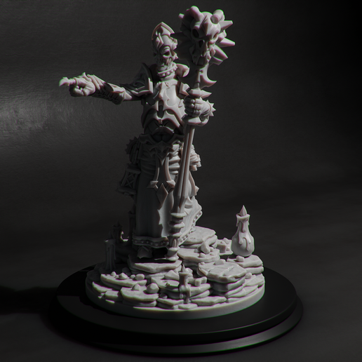 3D file Warlock | Endless Menace Universe 🪄 ・3D print object to ...