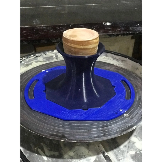 🧞‍♂️ Pottery Chuck・ STL File for 3D printing・Cults