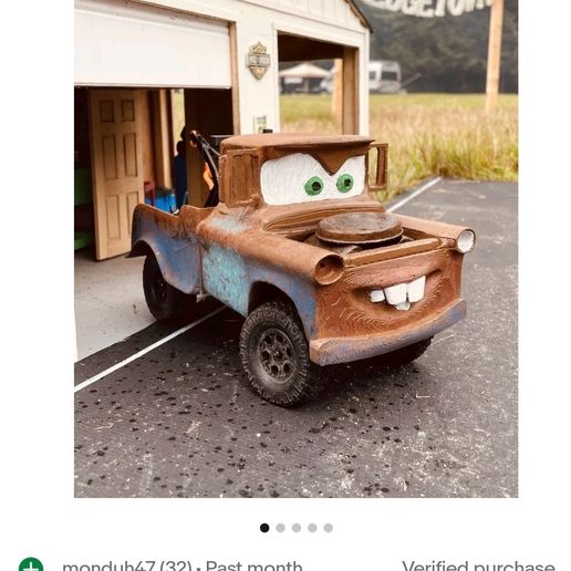 🚚 Cars Tow Mater SCX24 (R)・ STL File for 3D printing・Cults