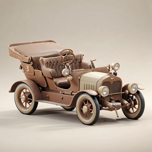 🚗 3D Printable Opel Torpedo Car STL・ STL File for 3D printing・Cults