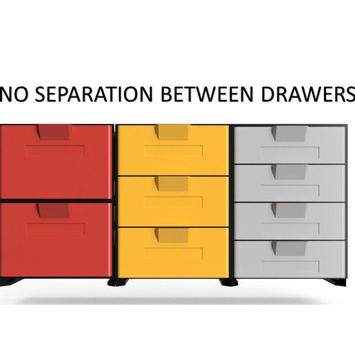 STL file Vase mode Modular Storage Drawers - Fast Print and Cheap 🏺 ...