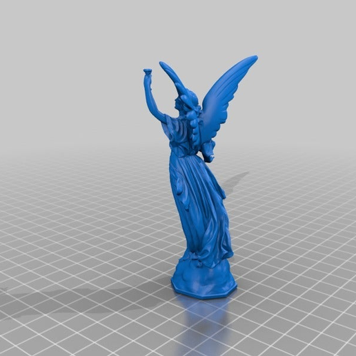 🏛️ Angelus Imperatoria WH40k - Statue・Free STL File for ・Cults