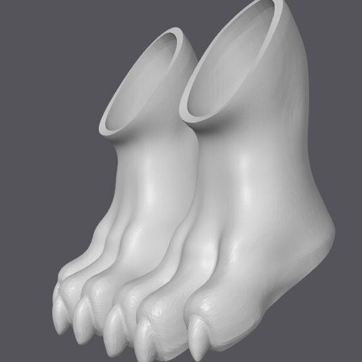 🐉 Dragon Feetpaws - DIY for individual dragon feetpaws・ STL File for 3D ...