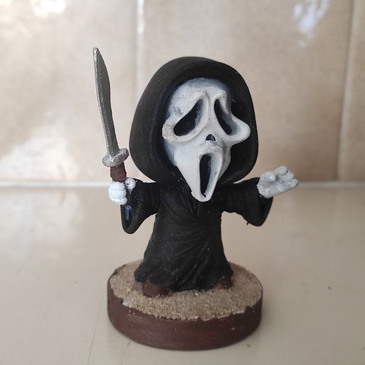 Cute Chibi Ghostface - Scream | Halloween Special (AMS & STL) 🔪・ STL ...
