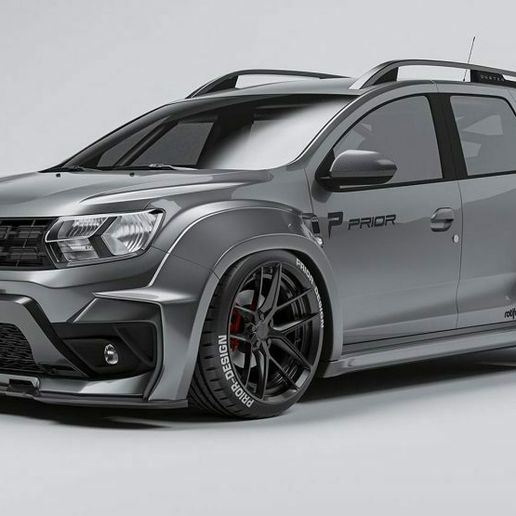 🚗 1/18 Solido Dacia / Renault Duster Prior Body Kit・ 3D File for 3D ...
