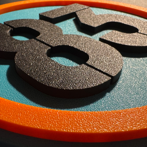 🚩 Starting number 83 - Gulf Style・Free 3MF File for 3D printing・Cults