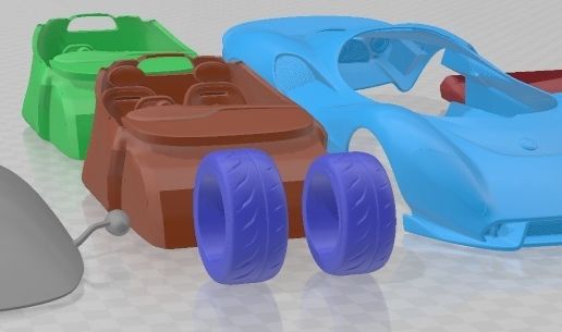 🚗 De Tomaso P72 2020 Printable Car・ 3D File for 3D printing・Cults